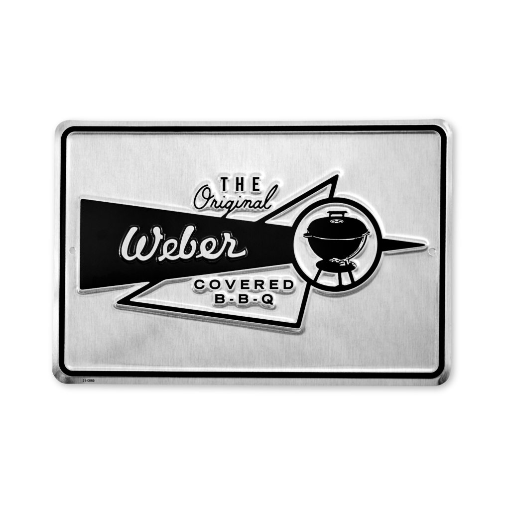 Weber 70th Anniversary Kettle Collectible Aluminum Sign - Weber ...
